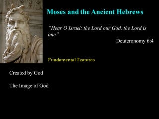 Ancient Hebrews Moses