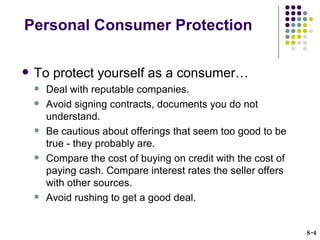 HUSC 3366 Chapter 6 Consumer Purchasing Strategies | PPT