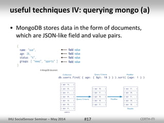 Social Media Crawling & Mining Seminar | PPT