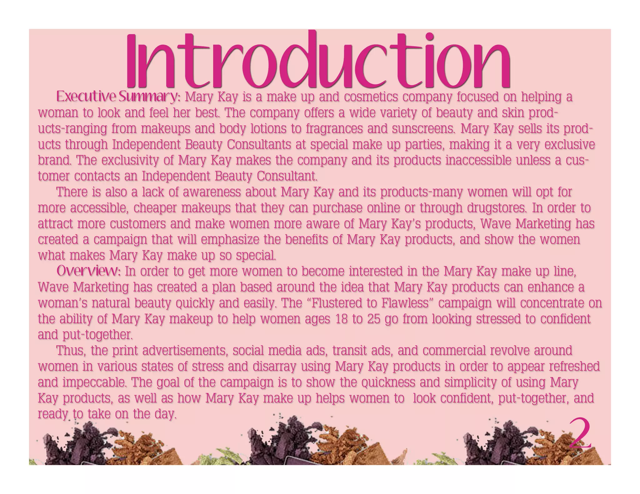 Mary Kay Ad Campaign | PDF