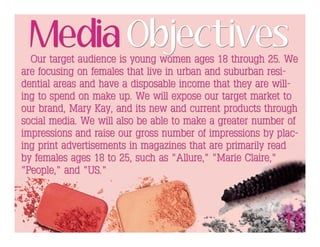 Mary Kay Ad Campaign | PDF