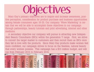 Mary Kay Ad Campaign | PDF