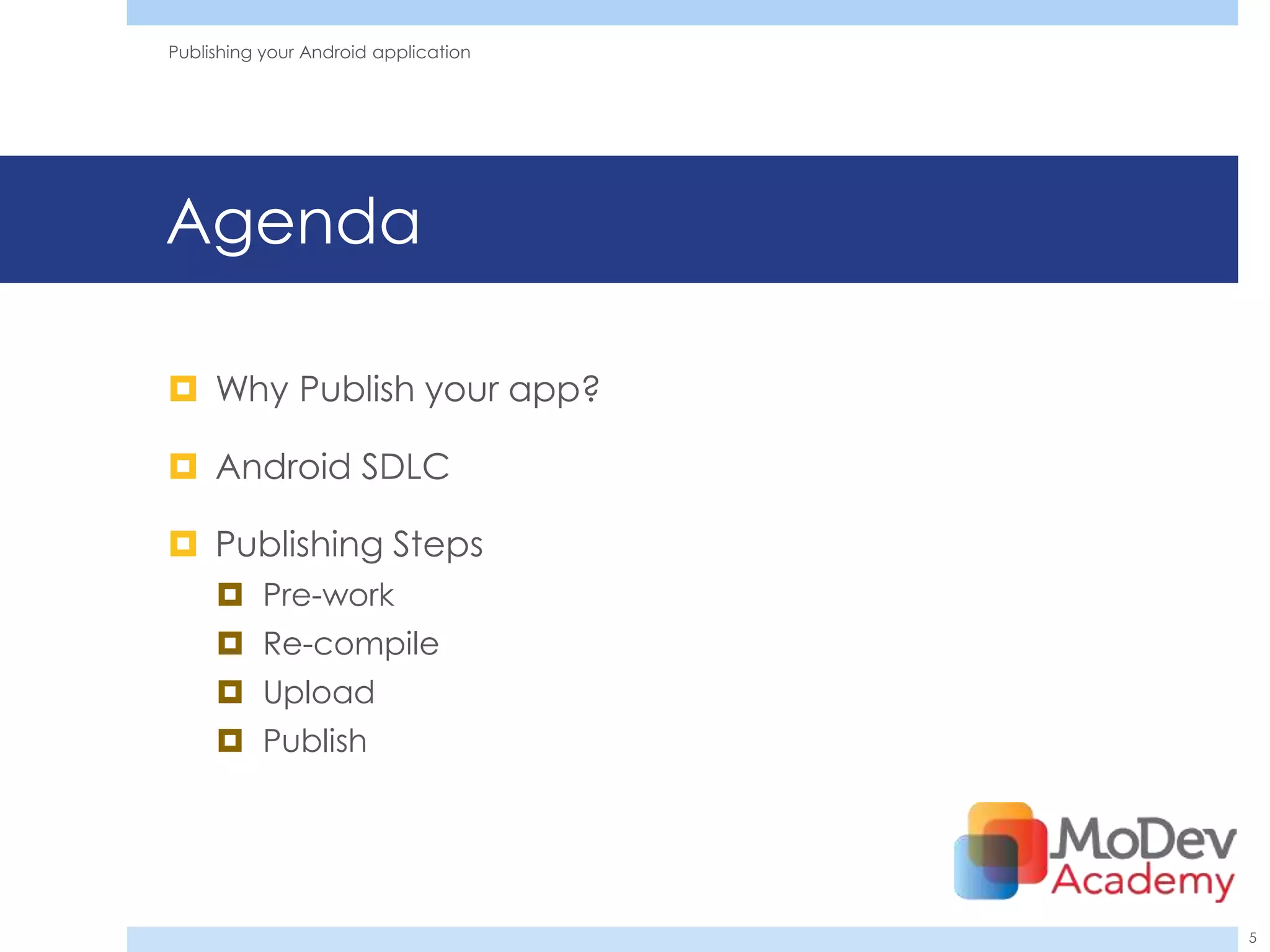 Ii 1500-publishing your android application | PPTX