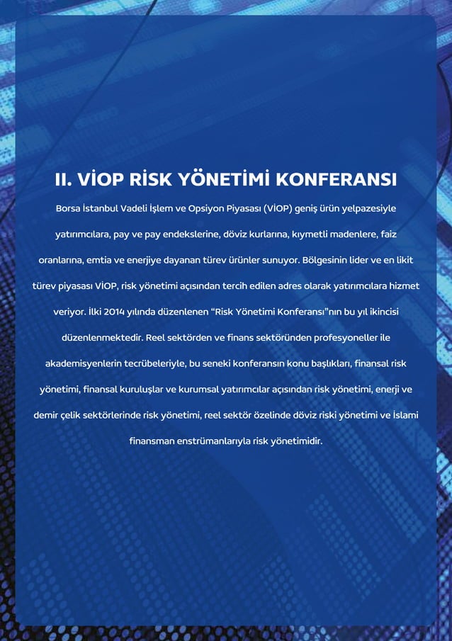 II. VIOP Risk Management Conference Brochure | PDF