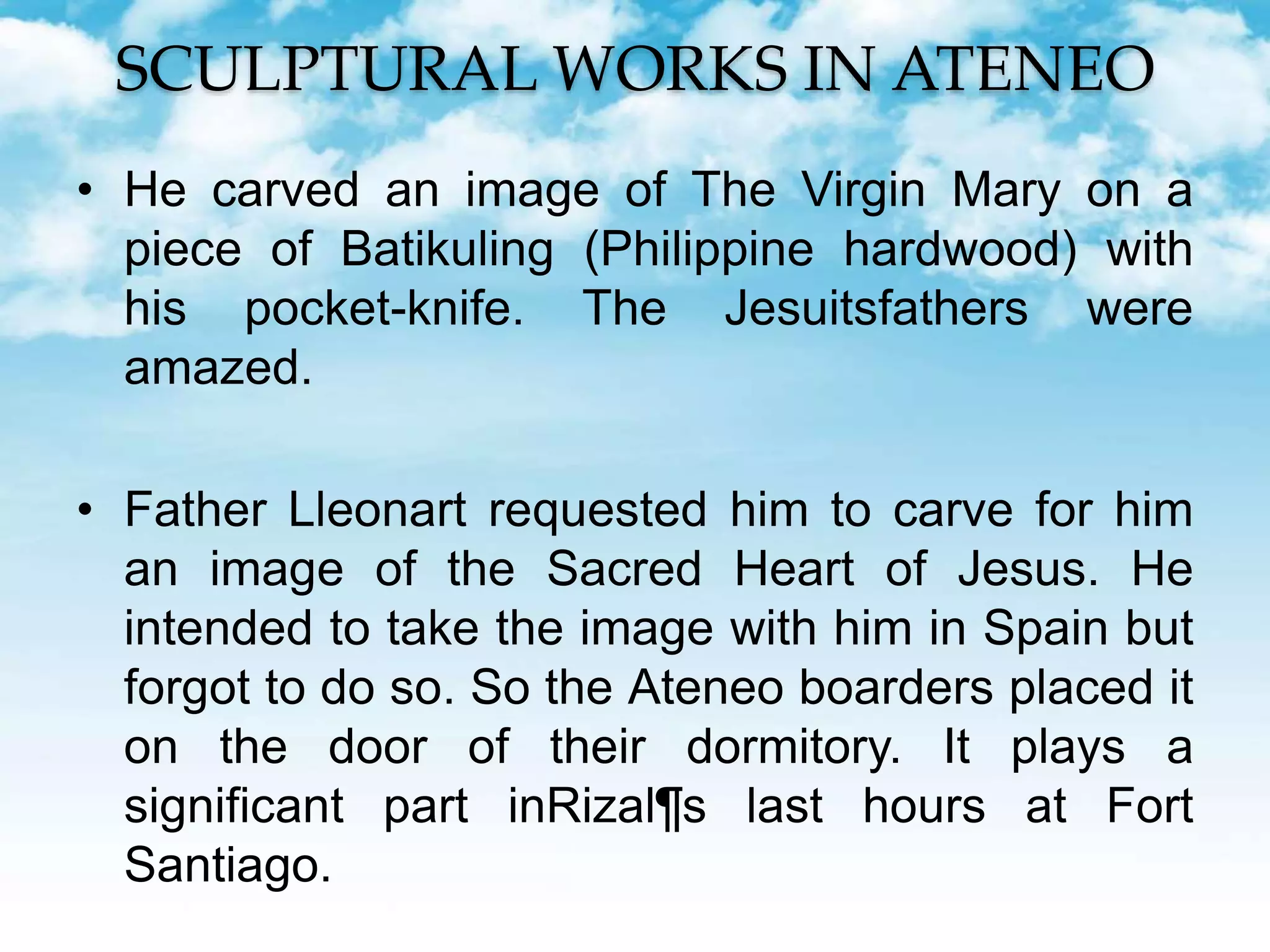 Jose Rizal's educational experiences | PPTX