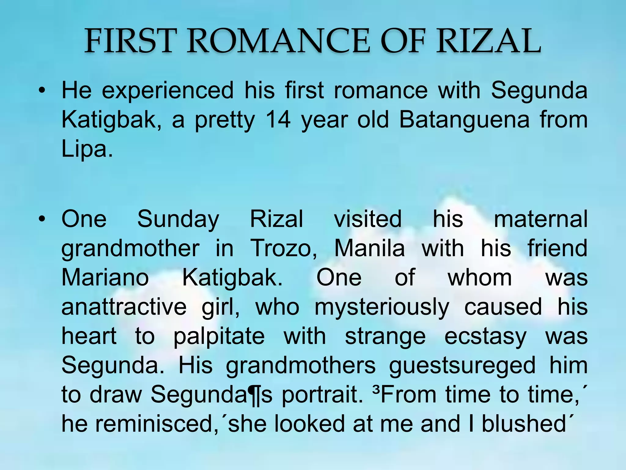 Jose Rizal's educational experiences | PPTX