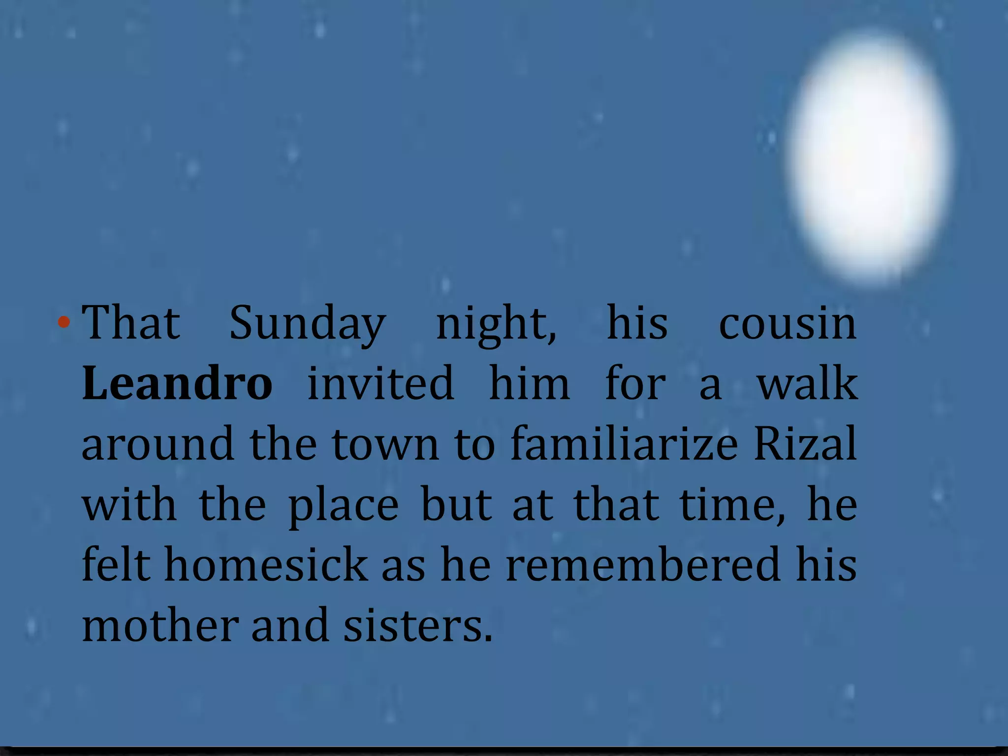 Jose Rizal's educational experiences | PPTX