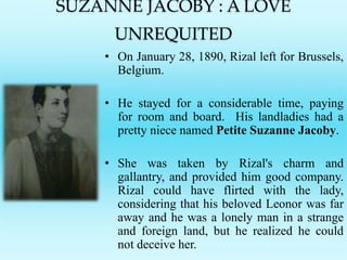 Jose Rizal's educational experiences | PPTX