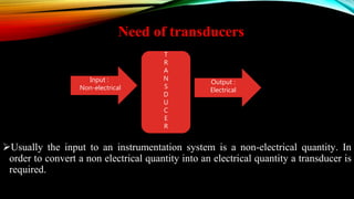 Classification of Transducer | PPTX
