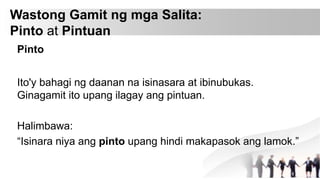 Gramatika at Retorika | PPTX