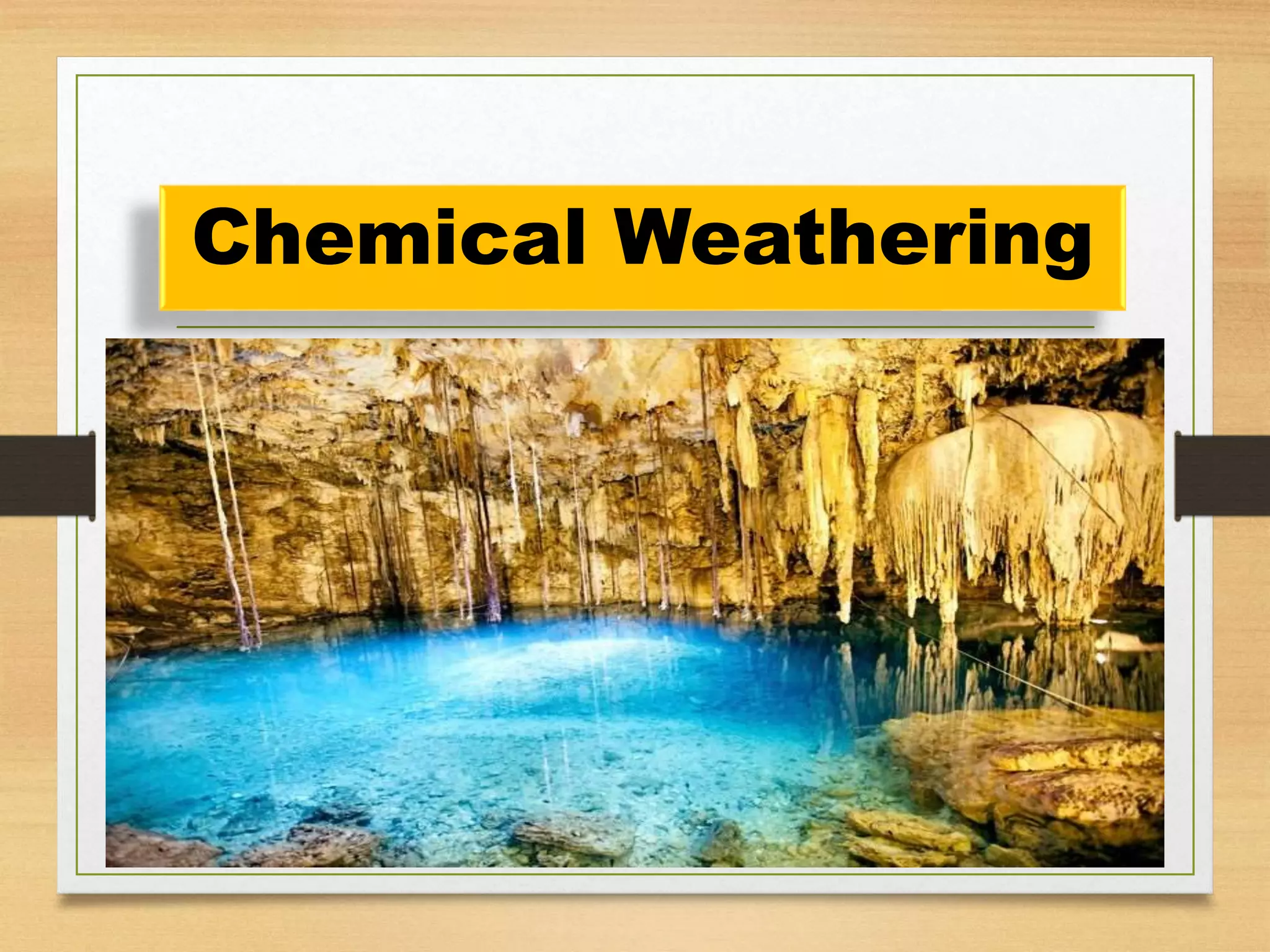 Earth Materials and Processes : EXOGENIC PROCESS | PPTX
