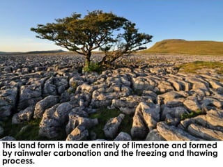 Carbonation Weathering Limestone