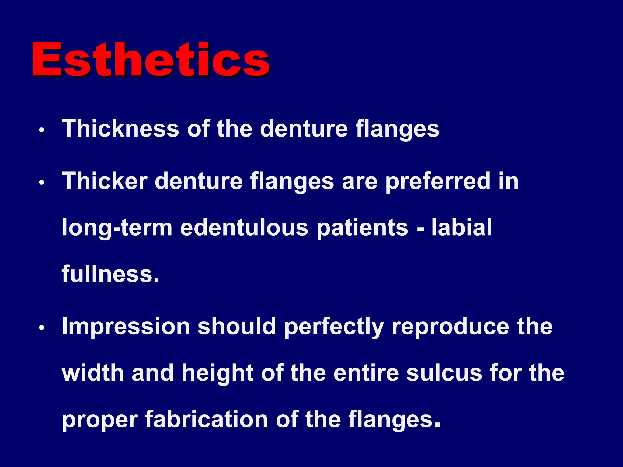 II. impression making for complete denture | PPT