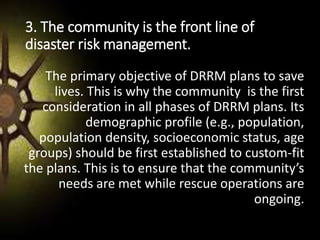 module1.disaster risk reduction and management plans and strategies | PPTX