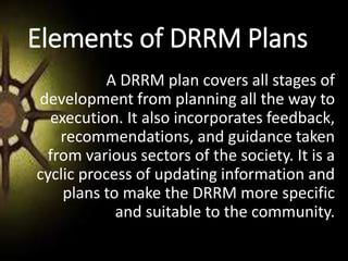 module1.disaster risk reduction and management plans and strategies | PPT