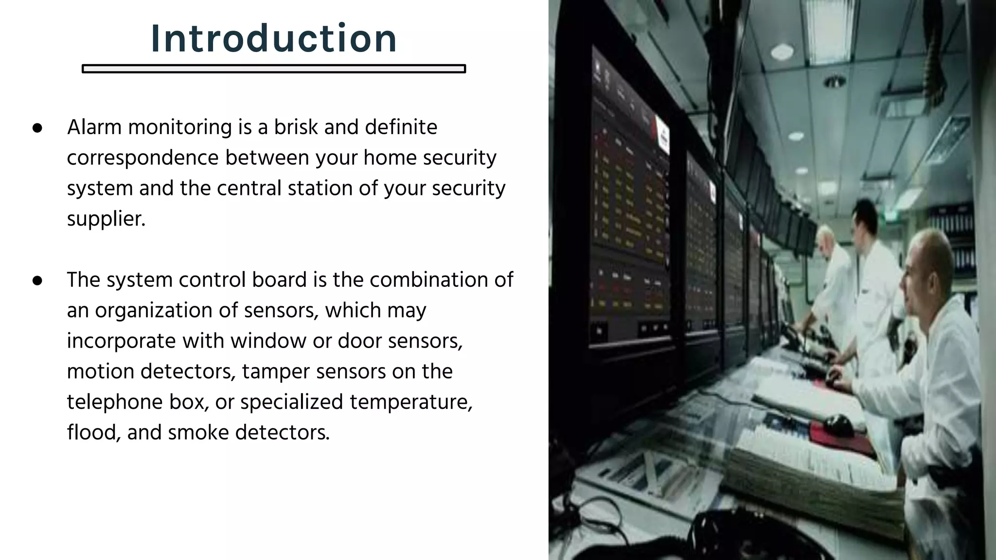 How Your Alarm monitoring Systems Works | PPTX