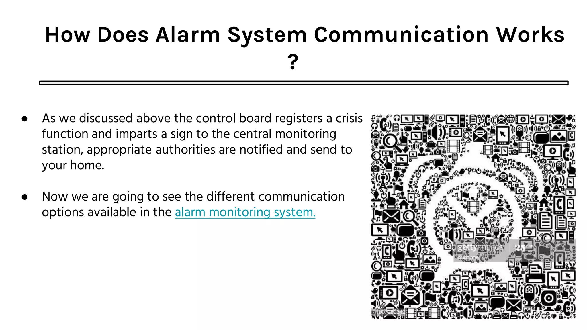 How Your Alarm monitoring Systems Works | PPTX