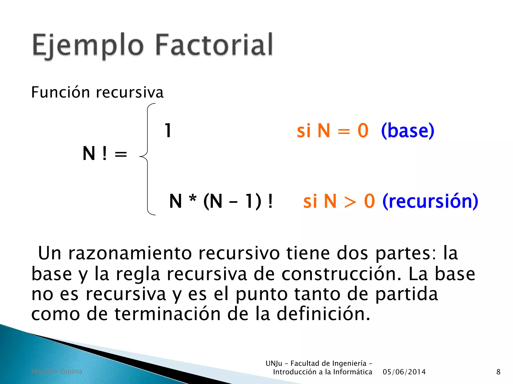 Recursividad | PPT