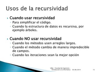 Recursividad | PPTX