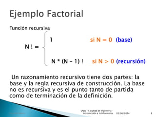 Recursividad | PPTX