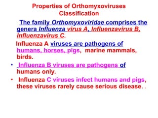 II-2024 Viruses and EvolutionOrthomyxoviridae and Paramyxoviridae.ppt