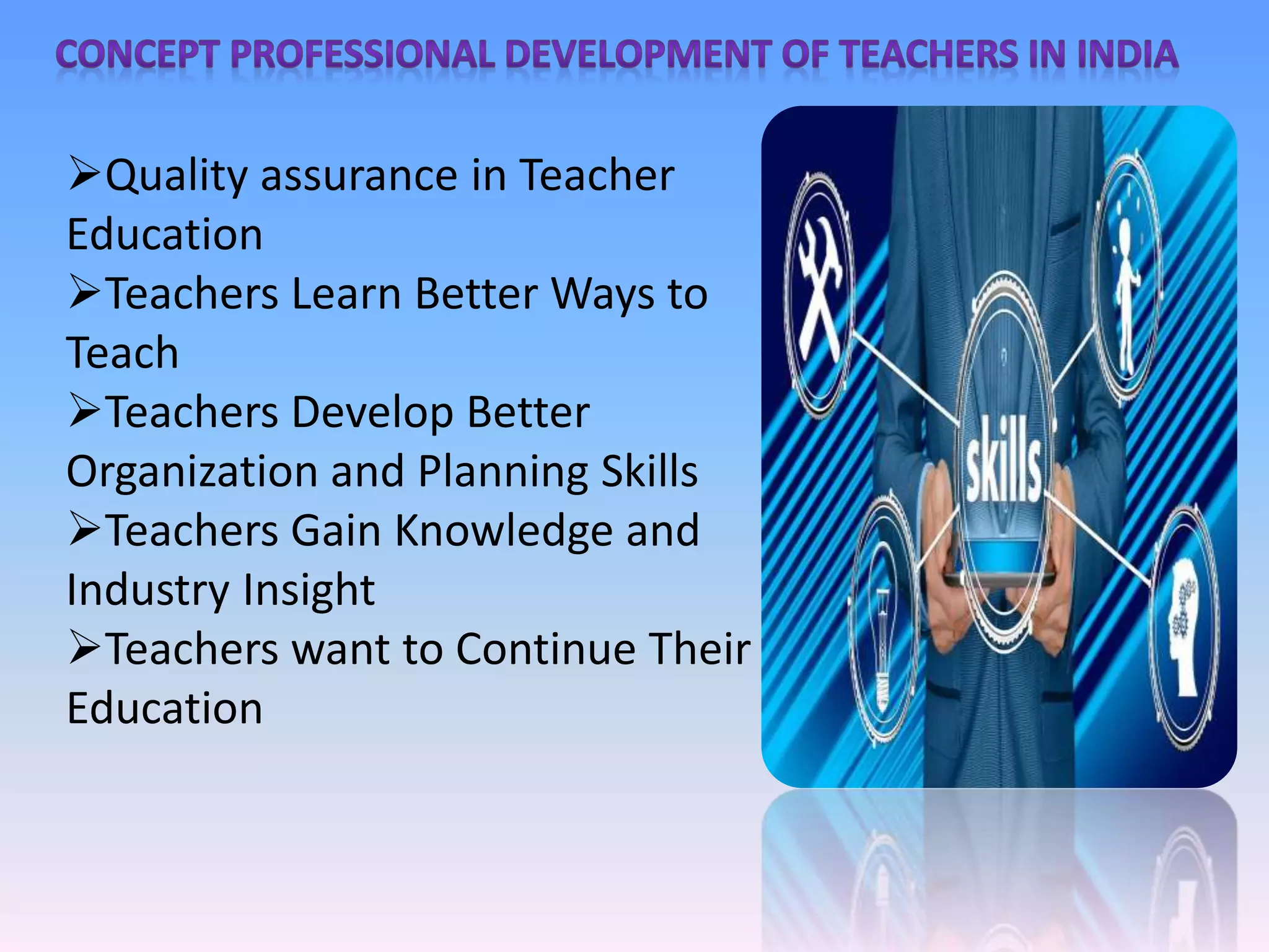Teacher Education IN INDIA | PPTX