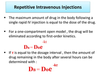 Multiple Dosage Regimens | PPTX