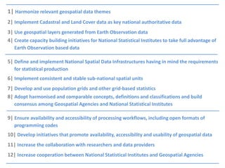 Vala, Francisco - The integration of geospatial data with statistical data to grasp the ...