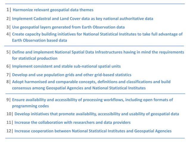 Vala, Francisco - The integration of geospatial data with statistical ...