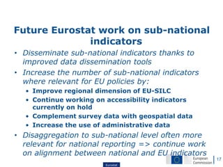 Brandmueller, Teodora - Sub-national EU SDG indicators | PDF