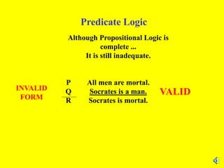 Predicate logic in artificial intelligence | PPT