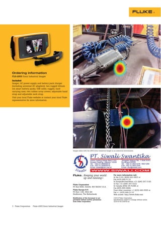 Technical Data Fluke ii900 Sonic Industrial Imager | PDF