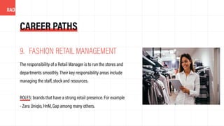 10 Career Options Available to Fashion Business Management Graduates | PDF