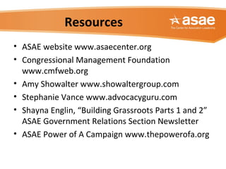 Building a Grassroots Network | PPT