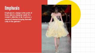 Principles and Elements of Fashion Design | PPT | Free Download