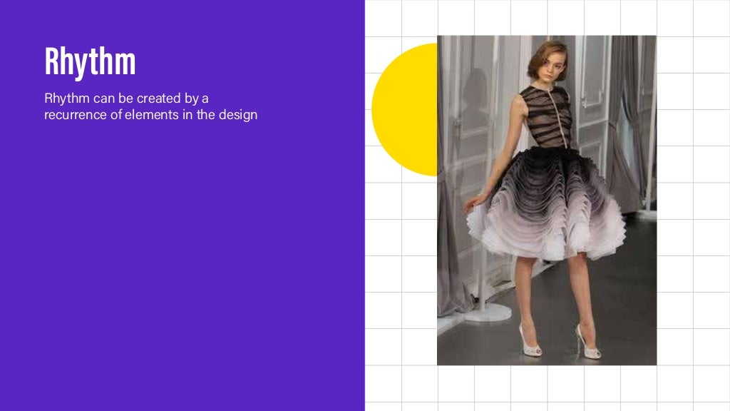 Principles and Elements of Fashion Design | PDF