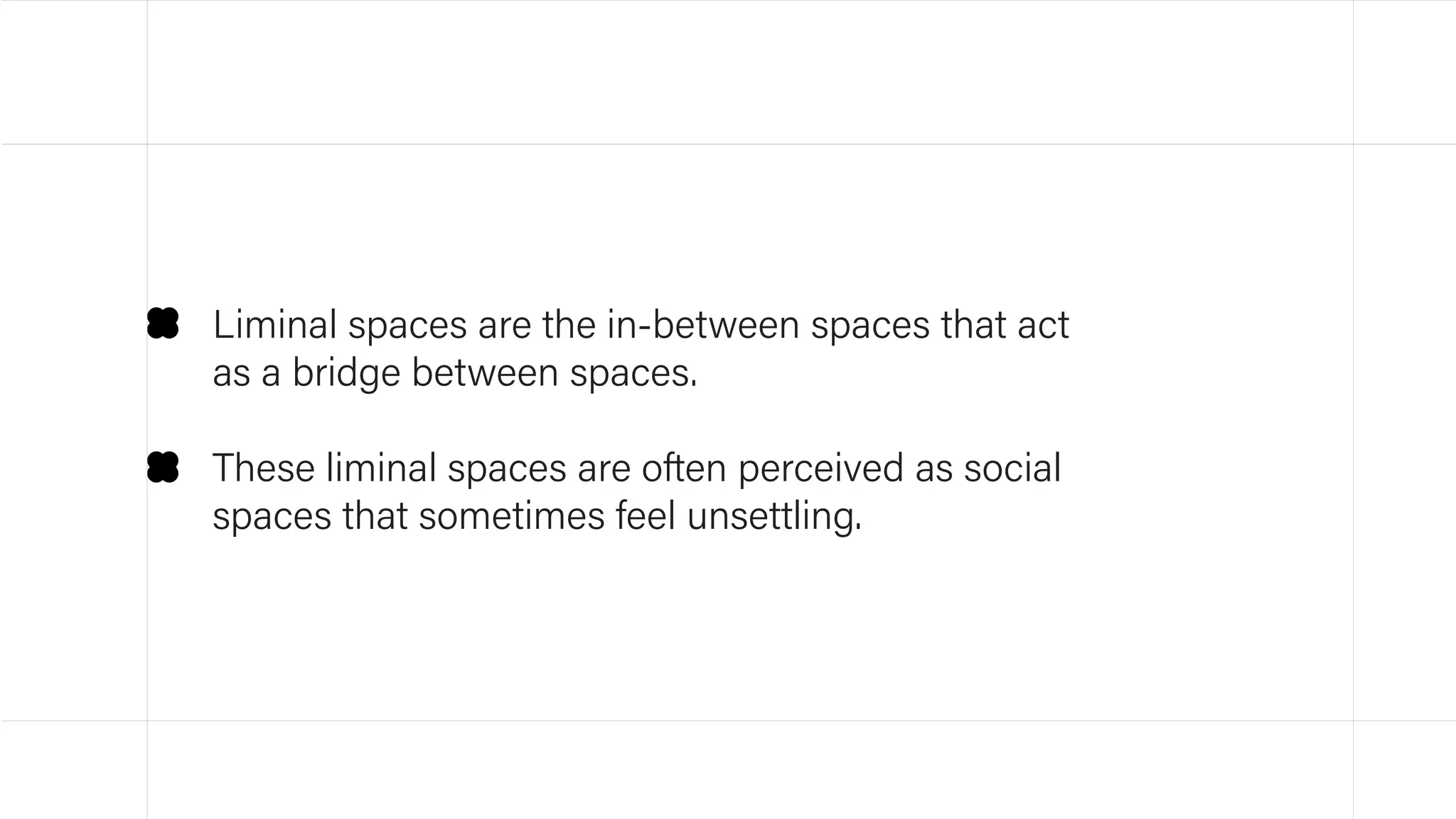 Space Between Space in Architecture: Liminal Zones | PPT