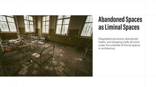 Space Between Space in Architecture: Liminal Zones | PDF