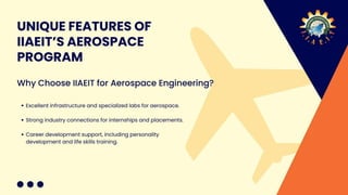 Aerospace Engineering Courses and Salary Insights – IIAEIT | PPTX