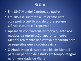 II_A genética antes e depois de Mendel | PPT