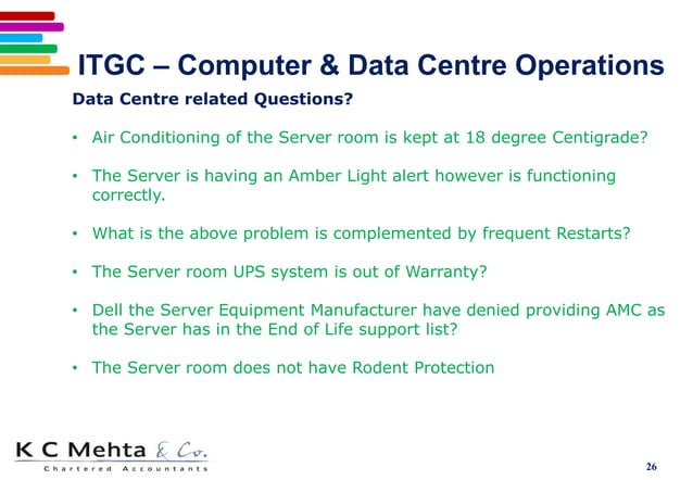 IT General Controls Presentation at IIA Vadodara Audit Club | PDF | IT ...