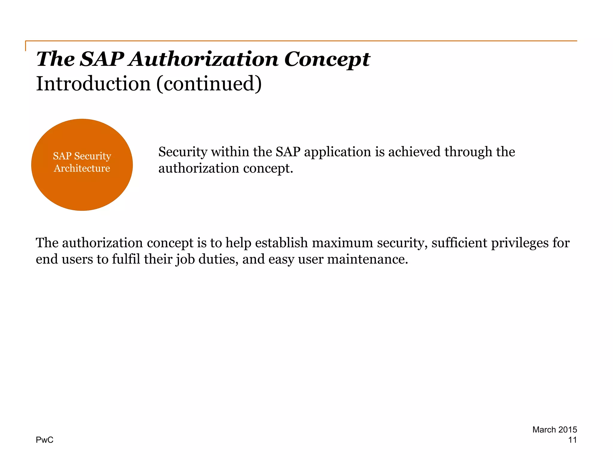 Iia los angeles sap security presentation | PDF