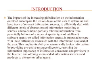 Intelligent Information Agent | PPTX