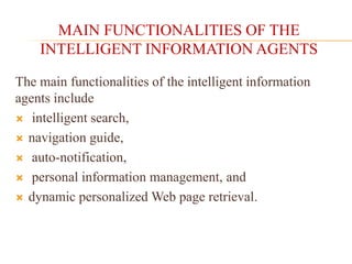 Intelligent Information Agent | PPTX