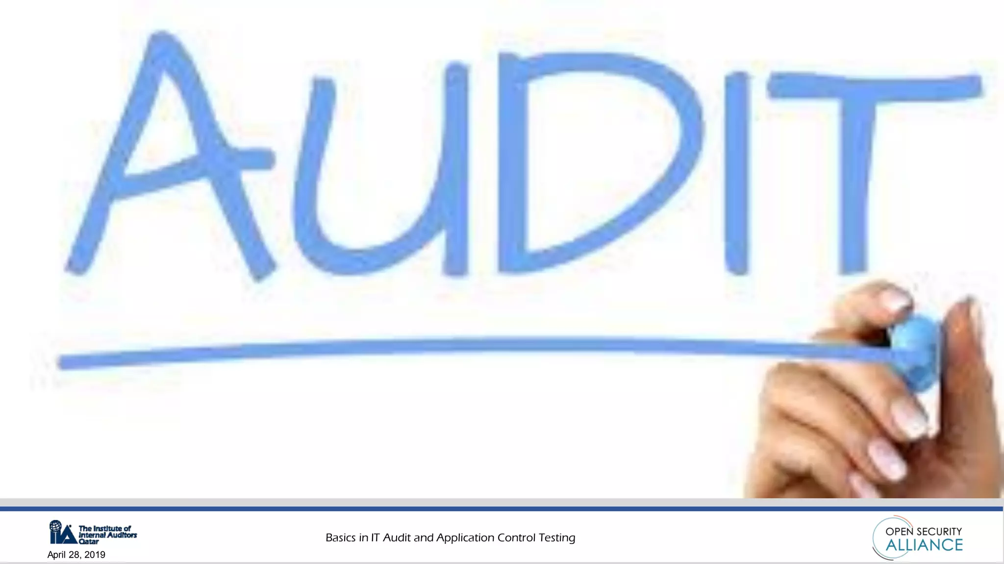 Basics in IT Audit and Application Control Testing | PDF
