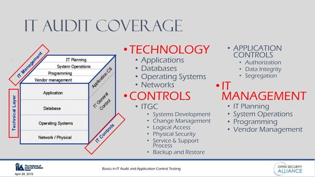 Basics in IT Audit and Application Control Testing | PDF