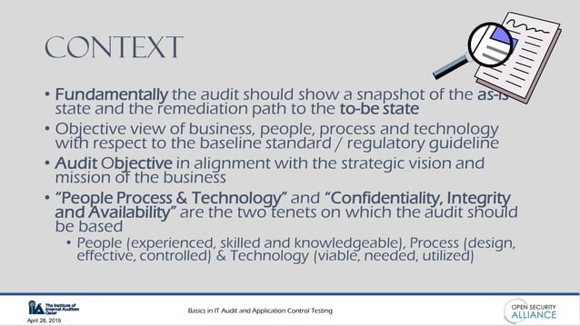 Basics in IT Audit and Application Control Testing | PDF