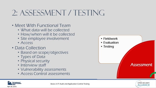 Basics in IT Audit and Application Control Testing | PDF