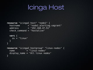 Integrating icinga2 and the HashiCorp suite | PPT