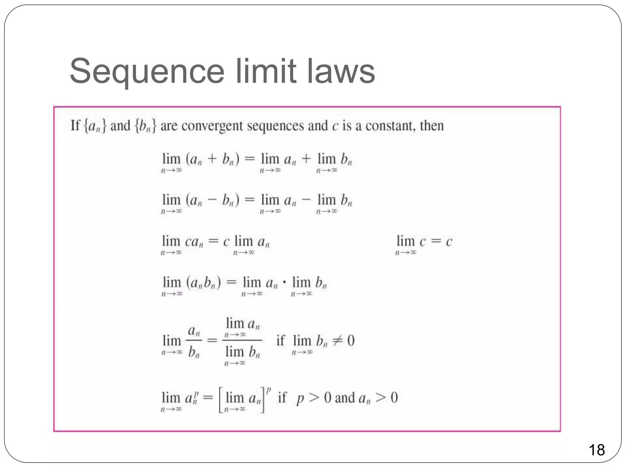 Sequences and Series | PPTX
